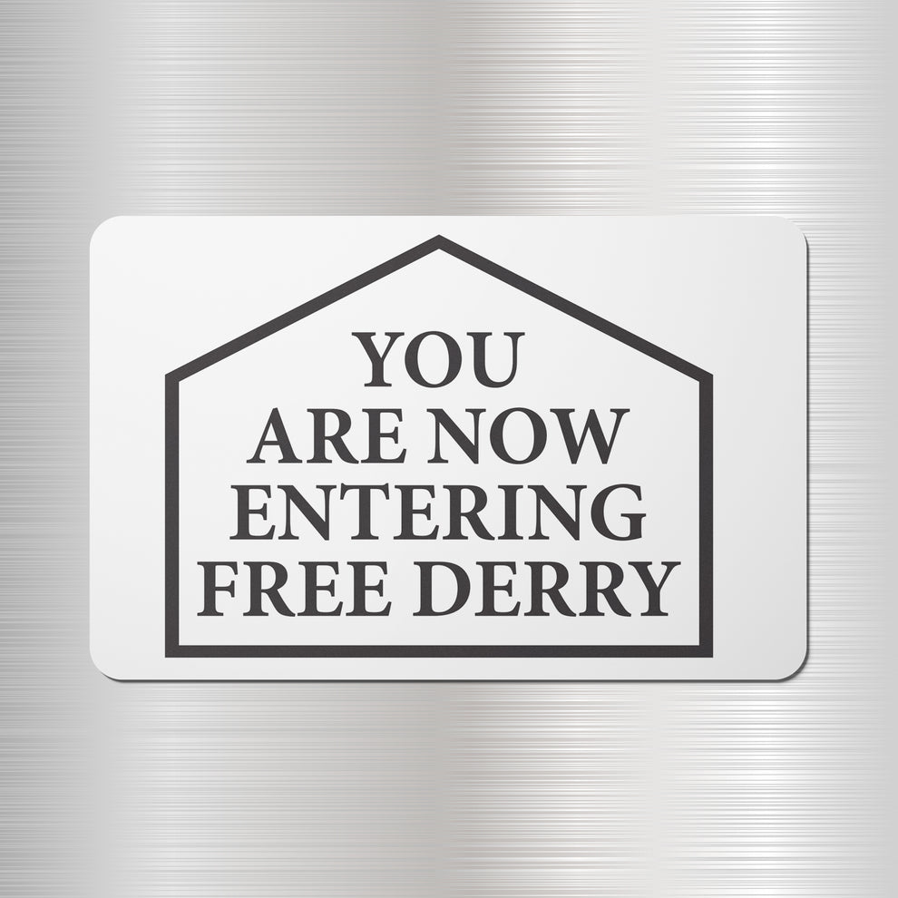 Free Derry Corner Magnet – Sinn Féin Shop